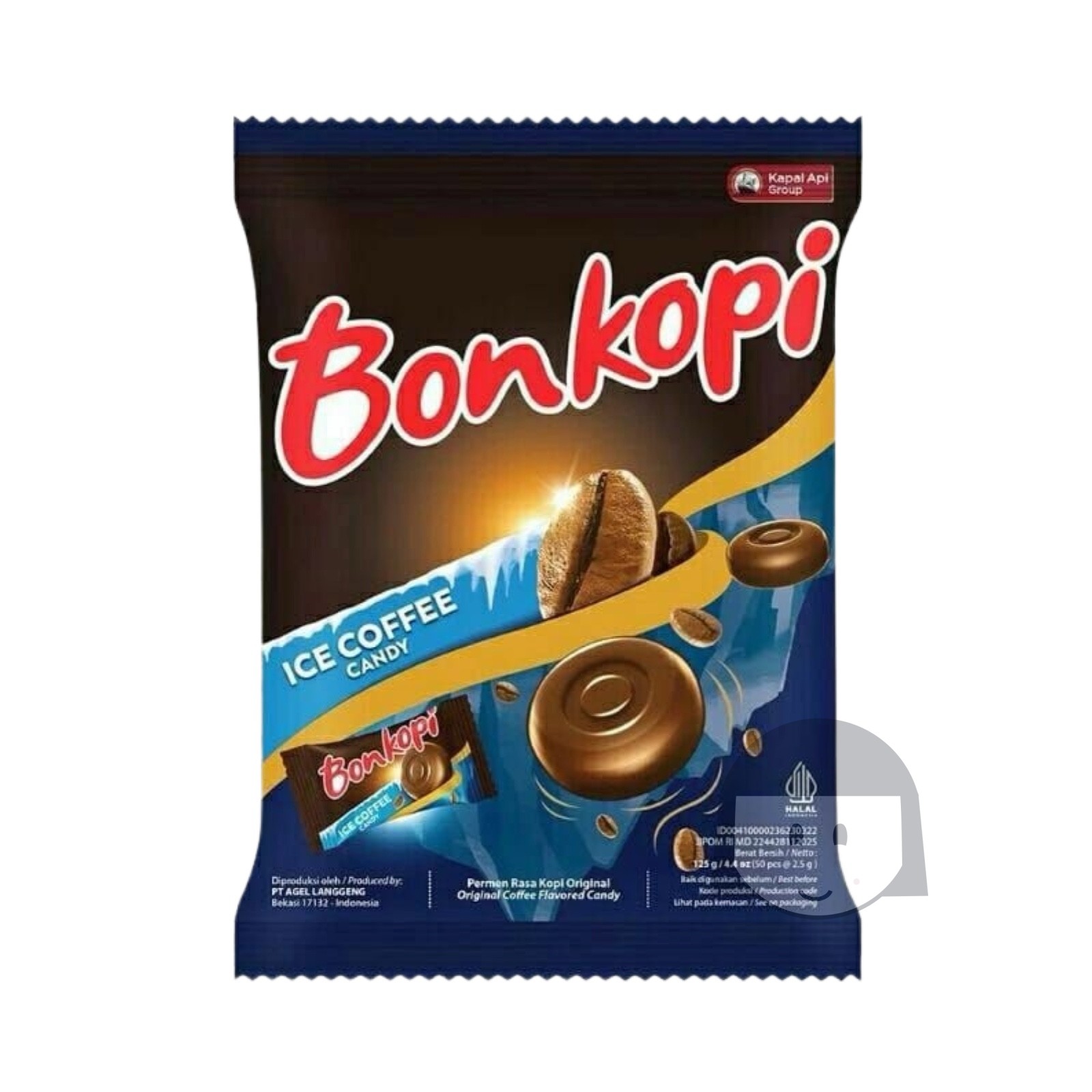 Kapal Api Bonkopi Ice Coffee Candy 125 gr - buy authentic Indonesian ...