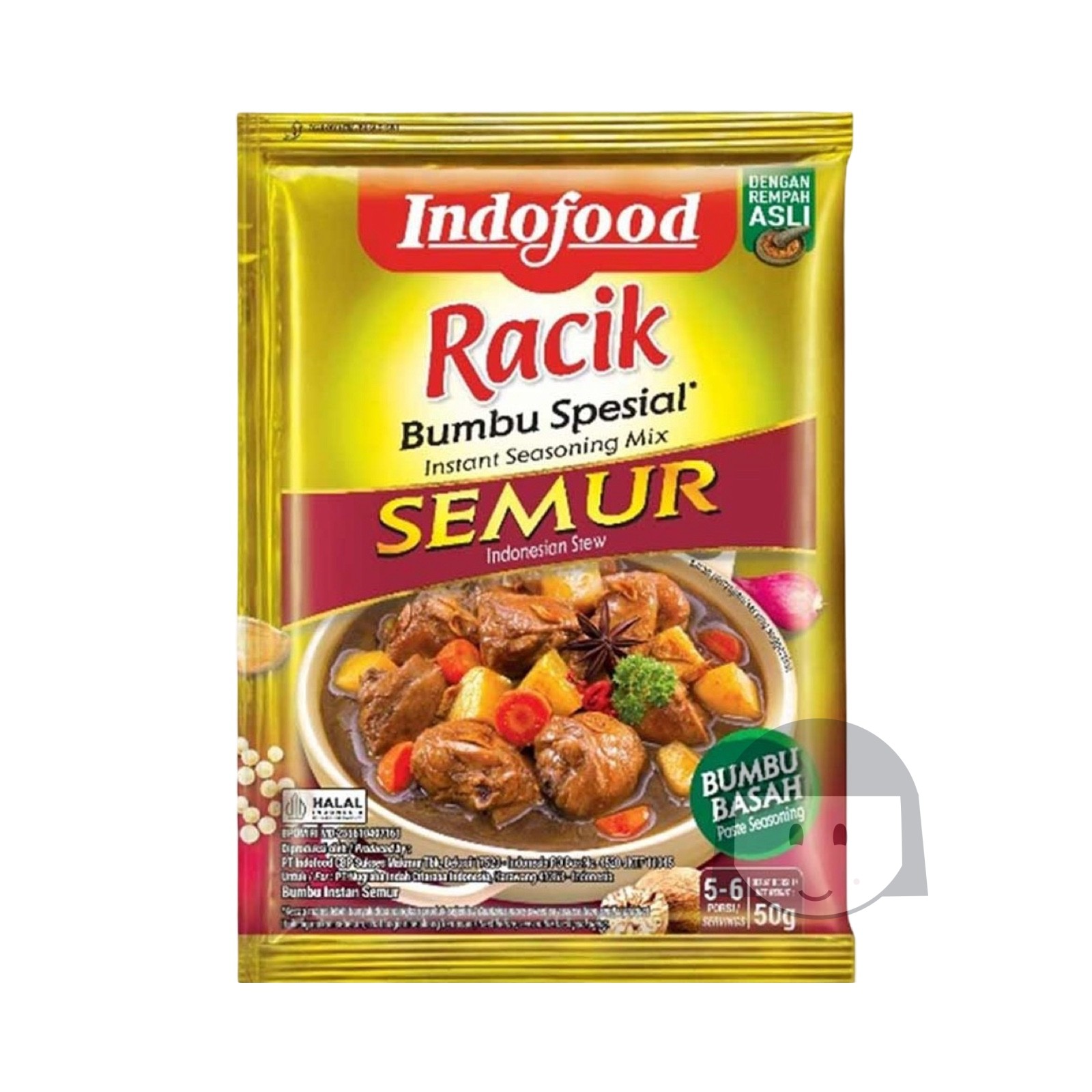 Indofood Racik Bumbu Spesial Semur 50 gr - buy authentic Indonesian ...