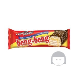 Beng-Beng Wafer dengan Sereal Bersalut Cokelat 22 gr 1 pc - buy ...